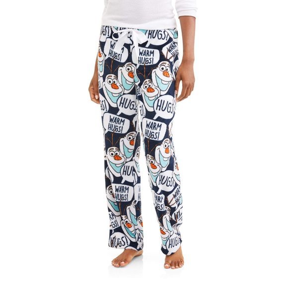 Disney | Intimates & Sleepwear | Disney Frozen Olaf Fleece Sleep Pajama ...